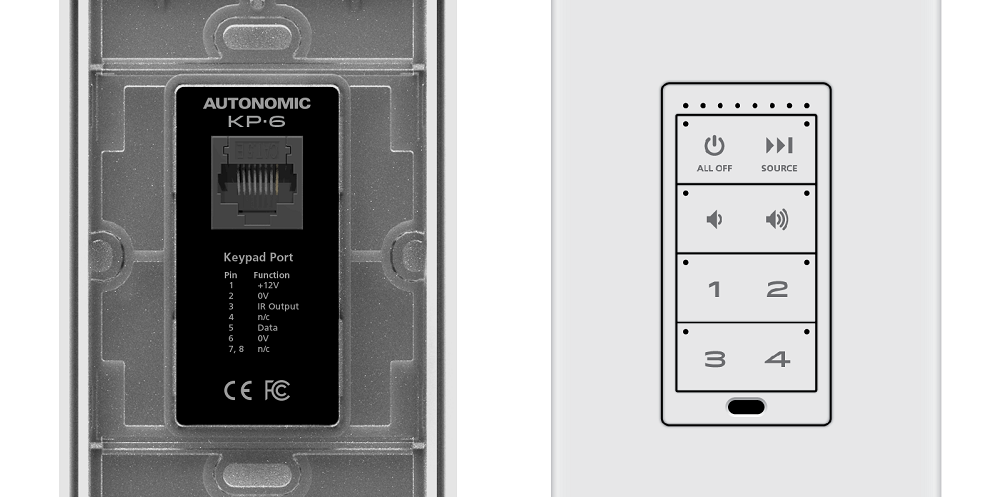 Autonomic KP-6 In-Wall Keypad Now Available - Essential Install