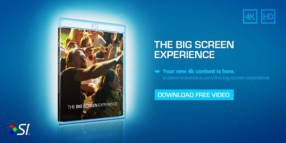 Screen Innovations Shows Off Big Screens With 4K Video Download ...