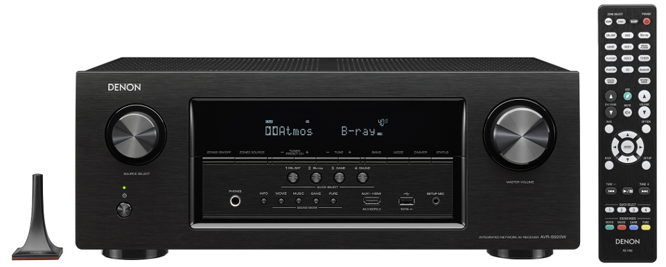Denon S-Series AV Receivers Include 4K, HDR, Dolby Atmos and DTS:X ...