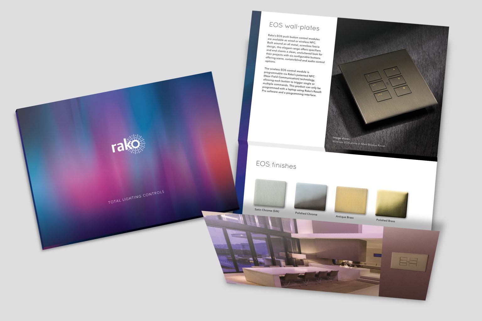 Rako's elegant EOS range brings simplicity and flexibility to lighting ...