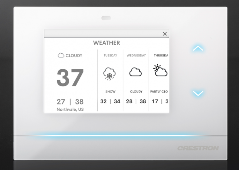 Crestron introduces powerful design-forward smart thermostat