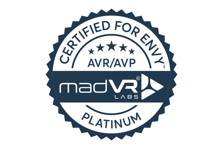 StormAudio announces madVR Labs’ Certified for Envy partnership