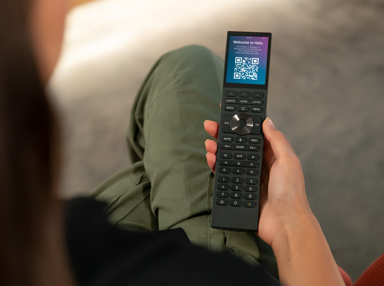 Control4 unveils next-generation Halo Family of remotes