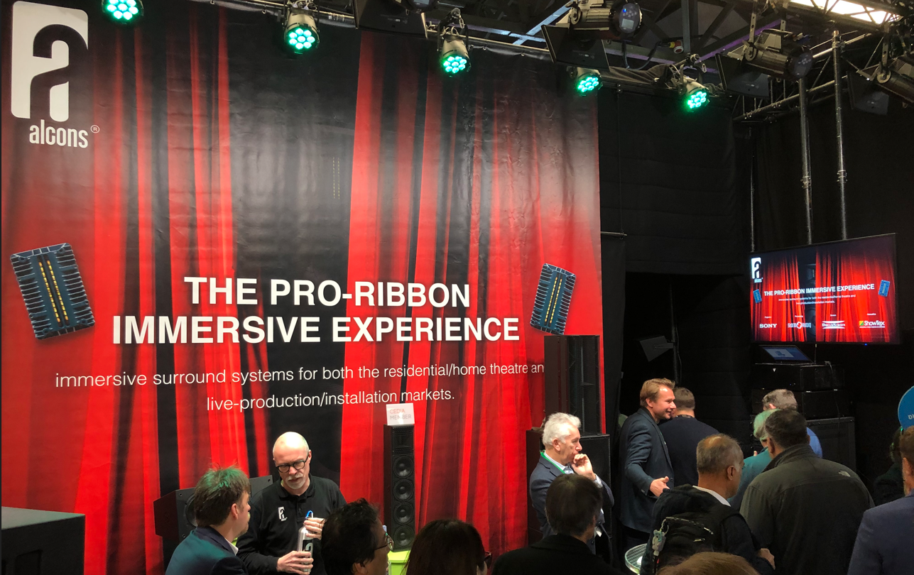 The Alcons Pro-Ribbon Immersive Experience returns to ISE
