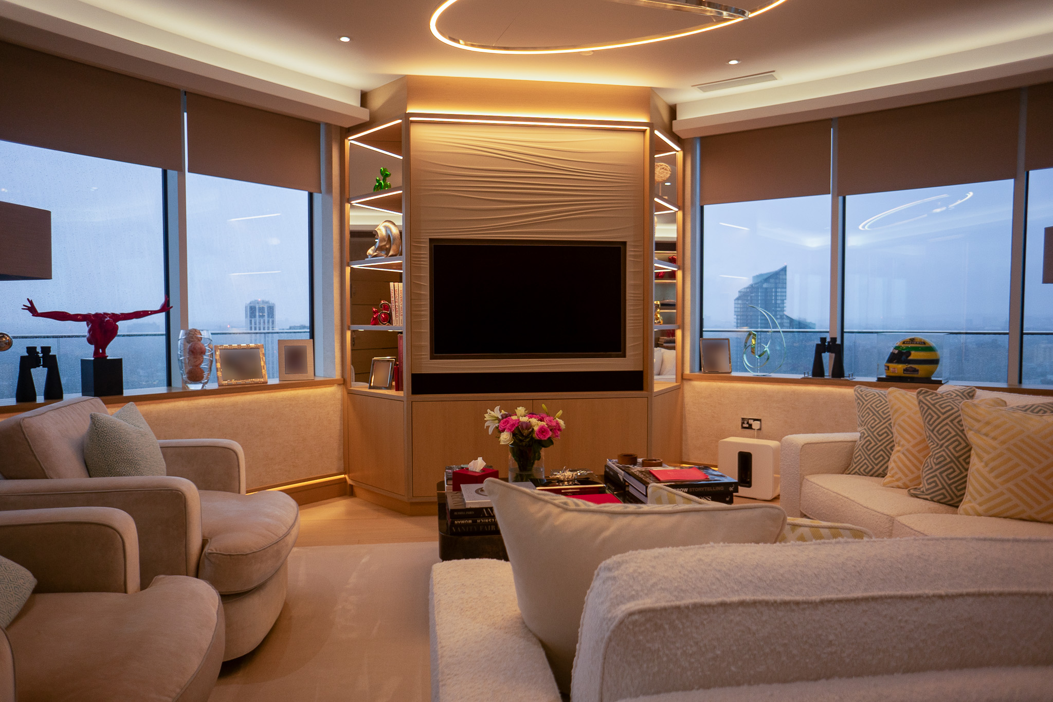 Rako lighting transforms luxury London apartment - Essential Install