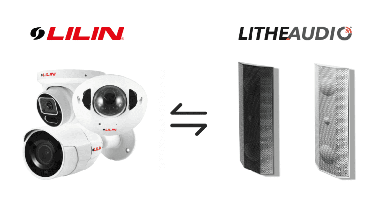 Lithe Audio and LILIN in World's First Integration of AI Camera and Speaker