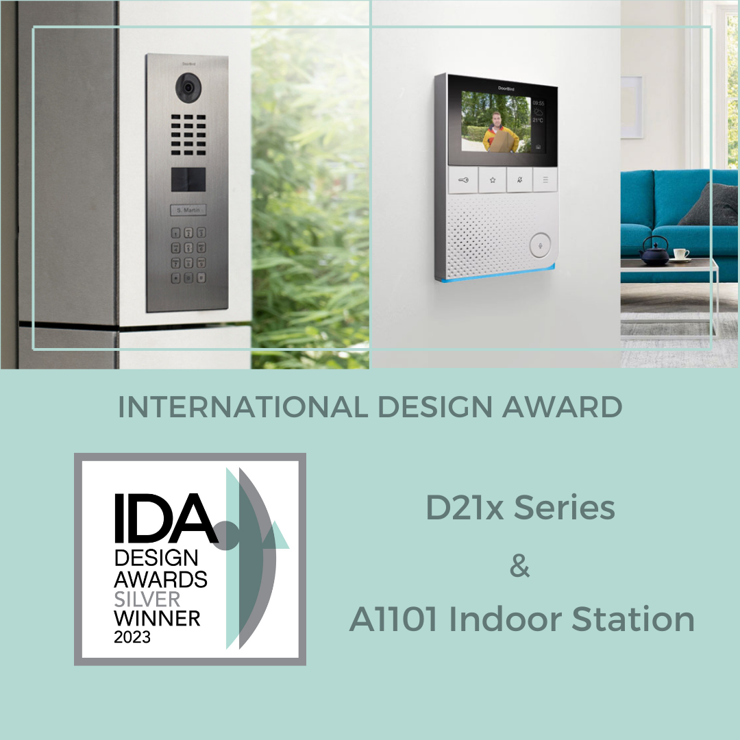 DoorBird wins two International Design Awards - Essential Install