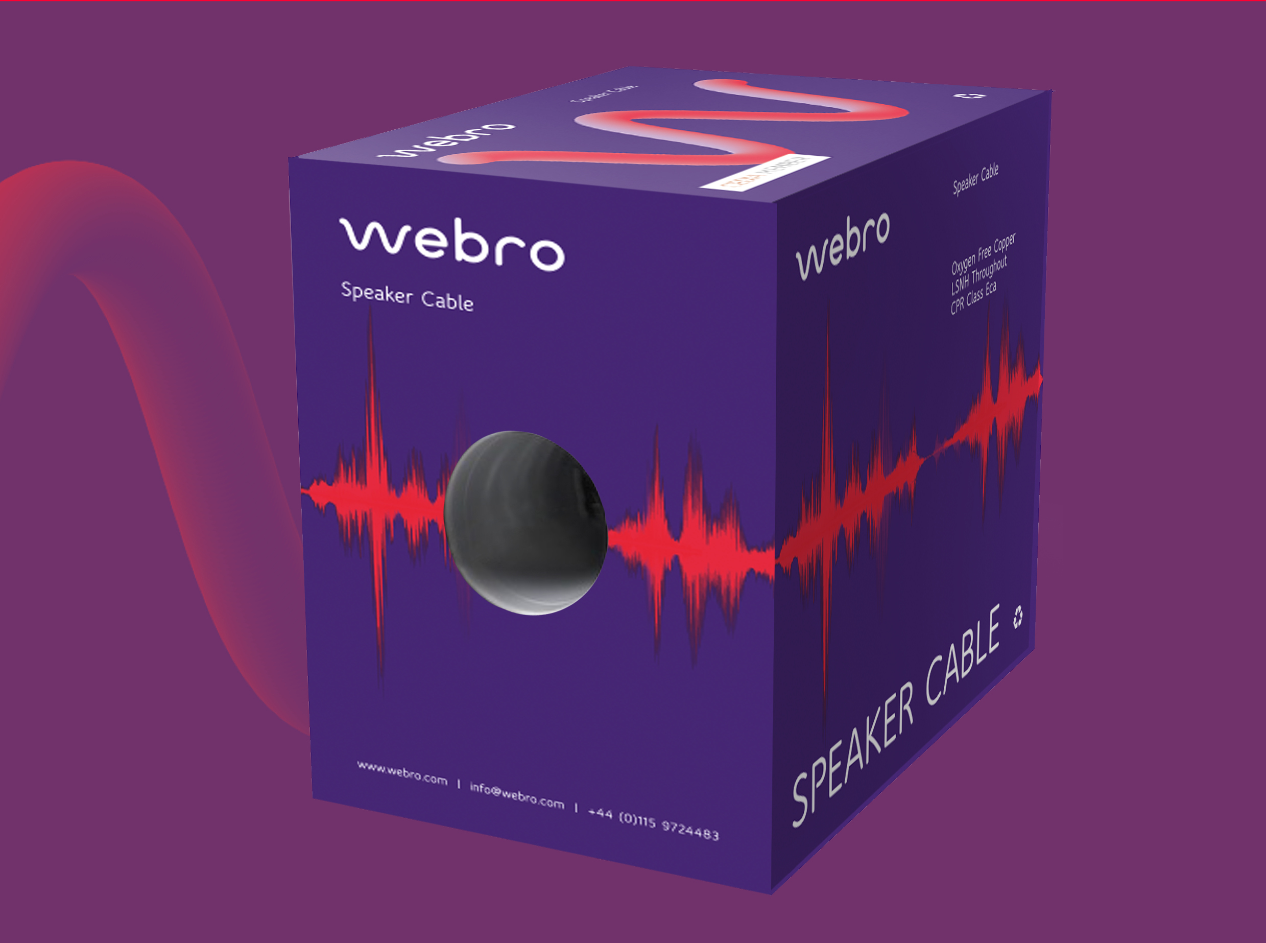 Webro Launches Pull Boxes for Speaker Cables