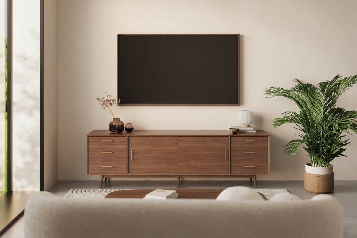 Leon’s Edge Flex Frame transforms any ultra-thin TV into a centrepiece ...