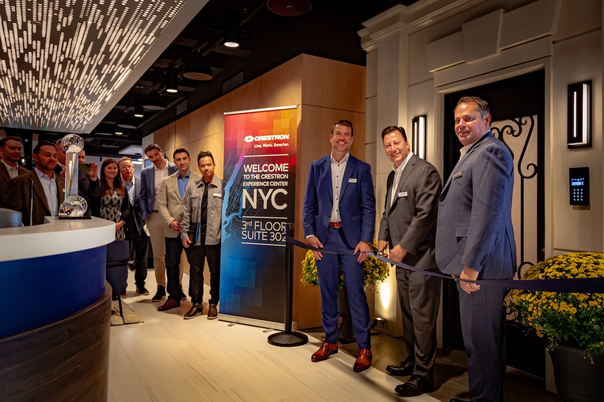 Crestron opens New York City flagship experience centre - Essential Install