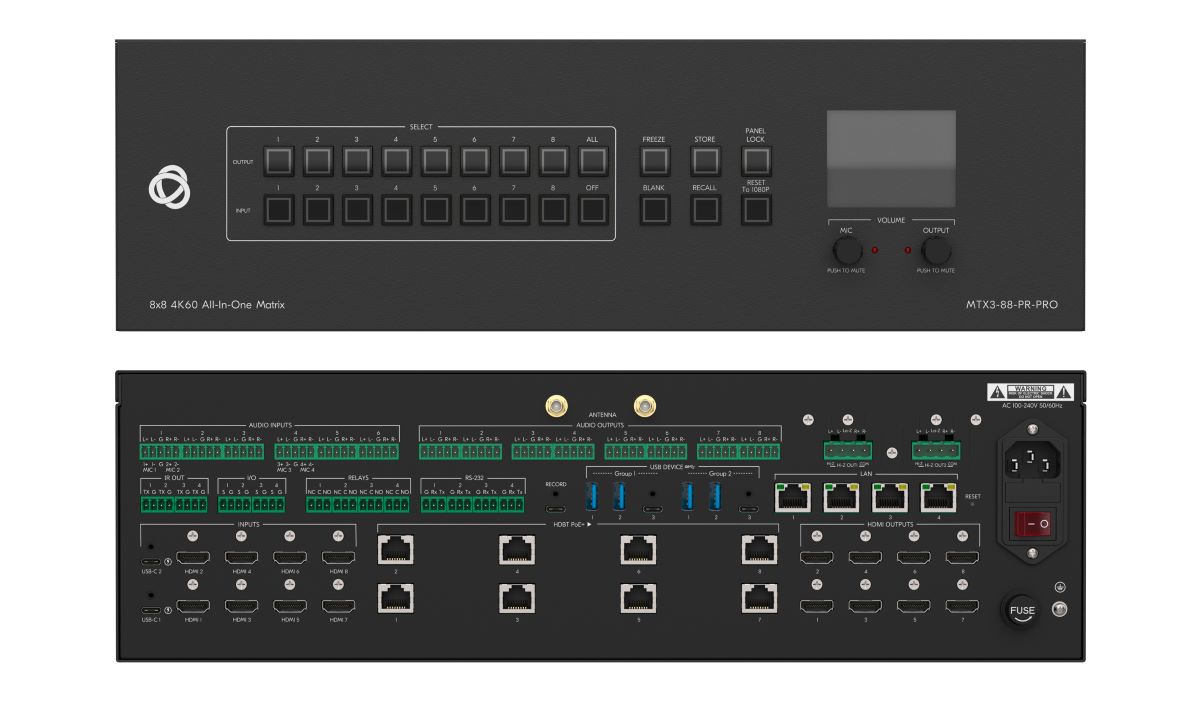 Kramer launches all-in-one Pro Matrix for seamless video processing and ...