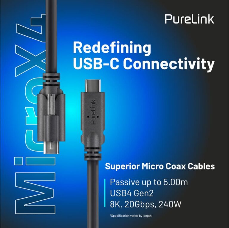 PureLink Launches PureInstall Micro Coax USB-C Cable Range - Essential ...